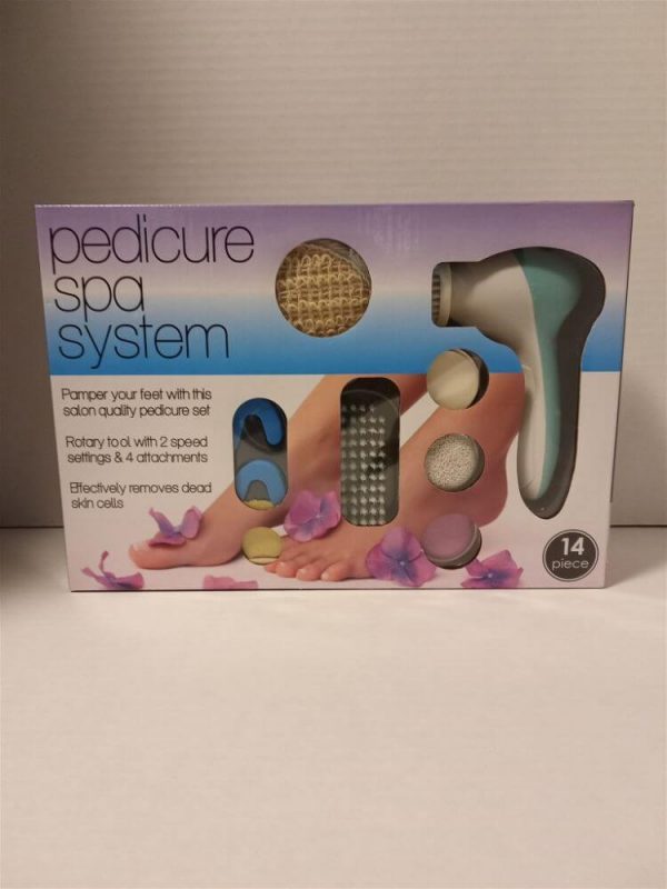 Pedicure Spa System Set with Spin Brush | A&P Shop and Go