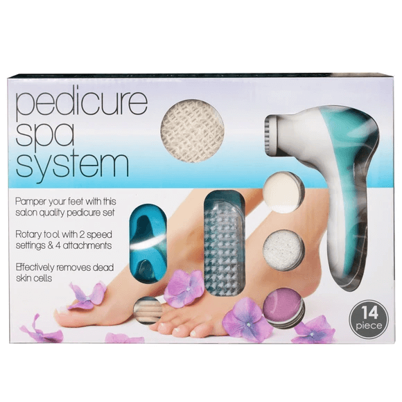 Pedicure Spa System Set with Spin Brush | A&P Shop and Go